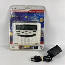 Midland Wr-301 Digital Am/fm All Hazard Public Alert Weather Radio ...