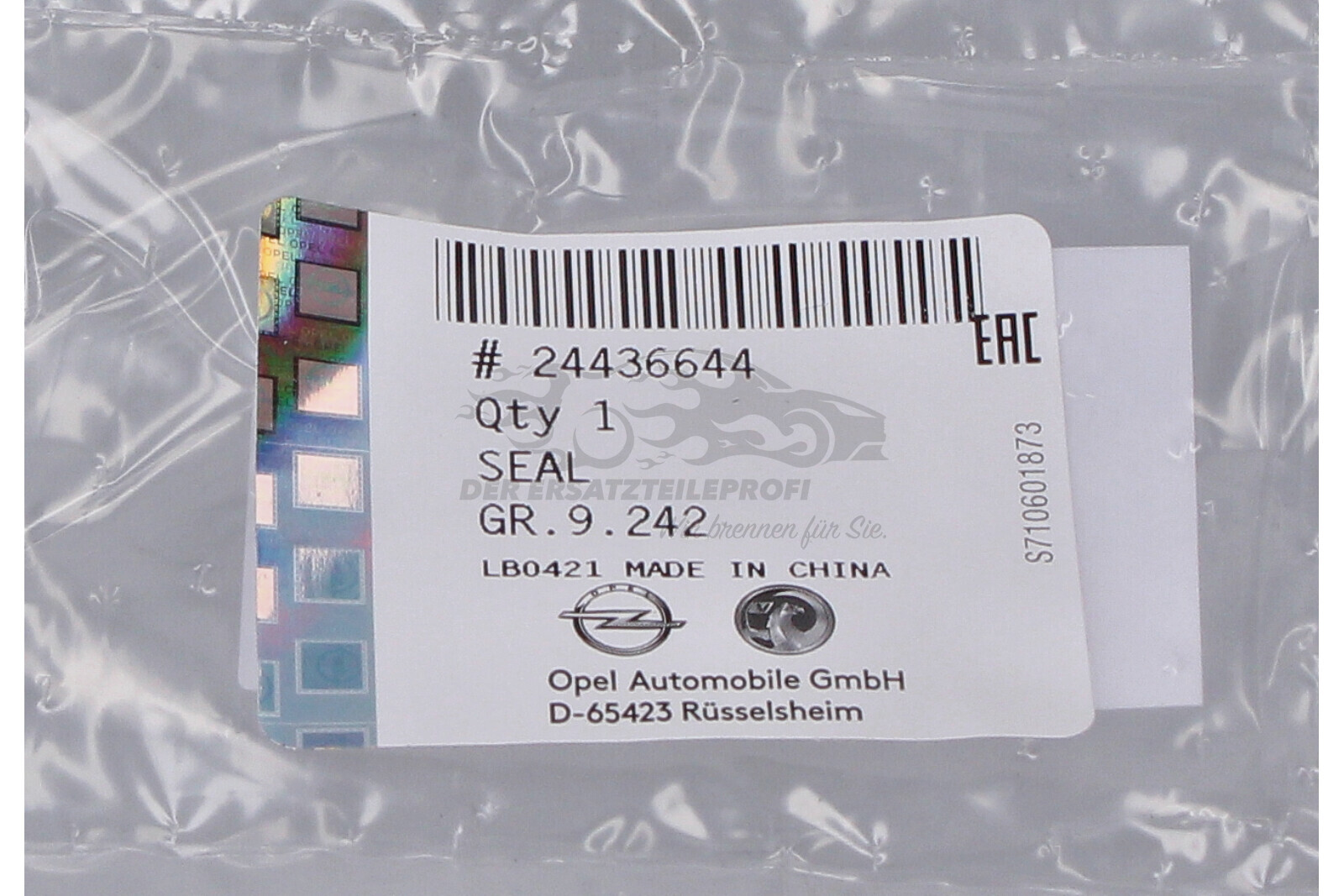 Original Dichtring Klimaanlage für Opel Dichtring 24436644 | eBay