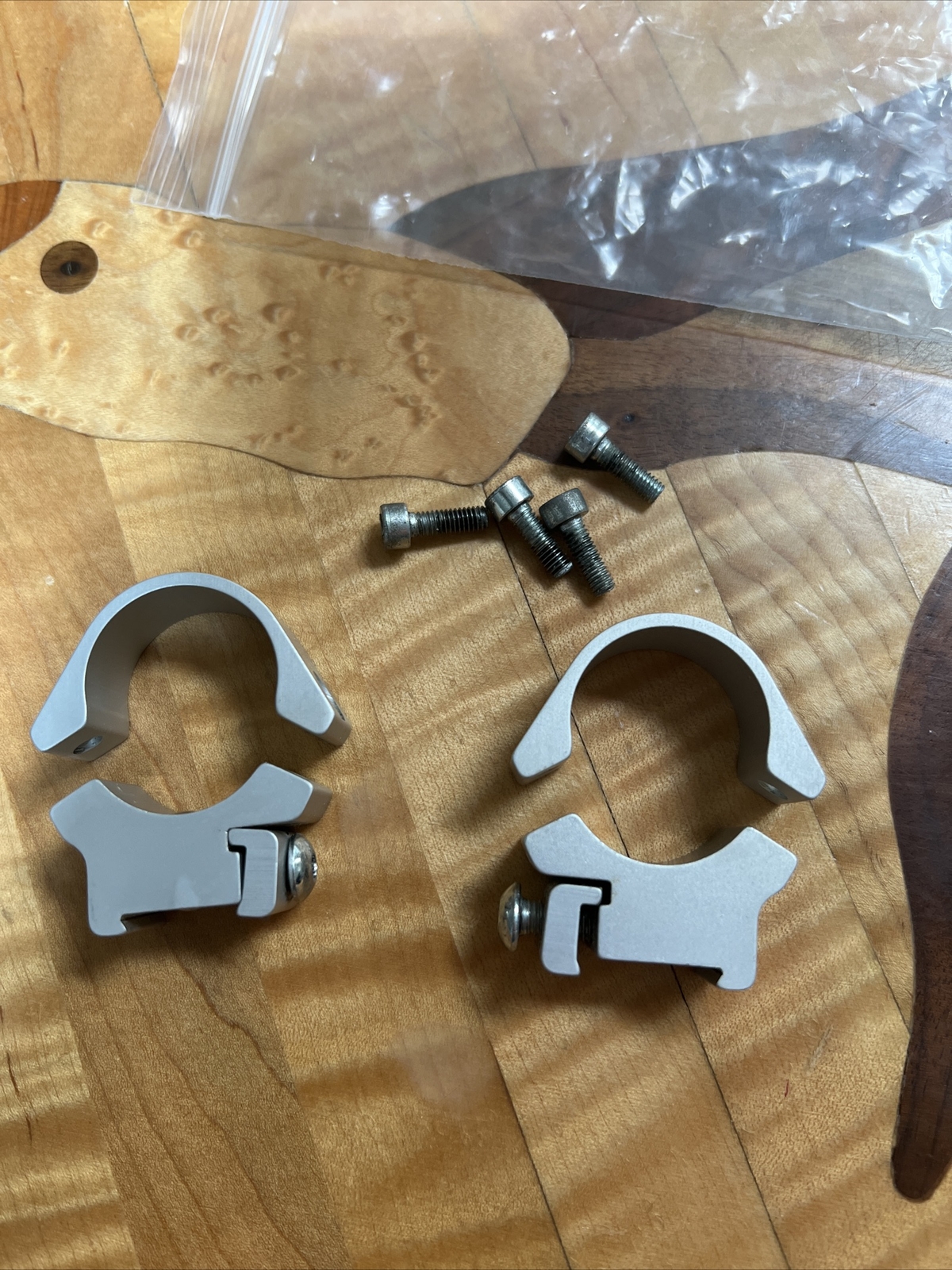 Sako / Tikka (OEM) T3 / T3X 1" Scope Mount Rings Silver | eBay