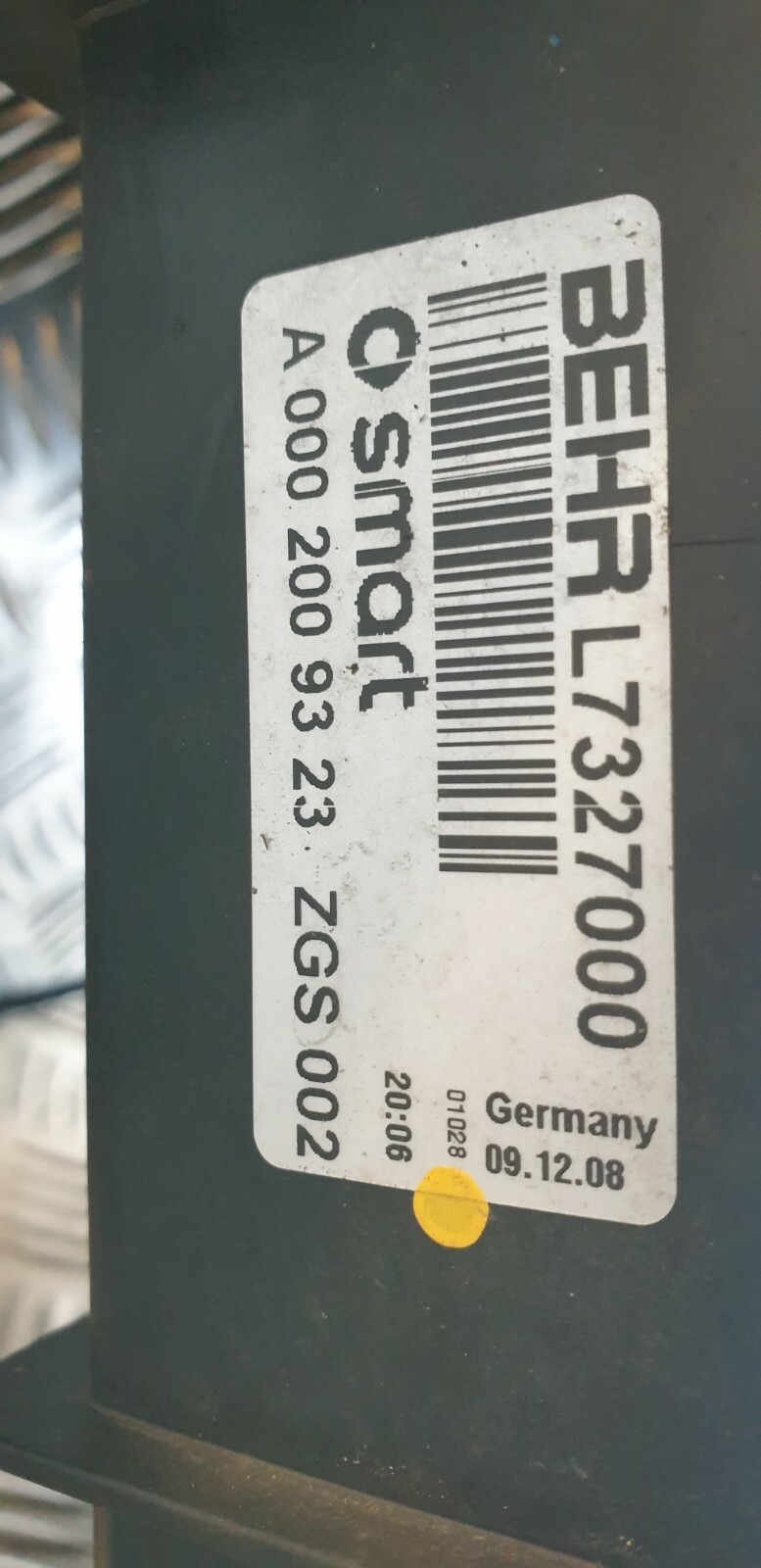 Smart Fortwo Radiator Pack a4515010001 2009 Coupe W451 Radiator Pack | eBay