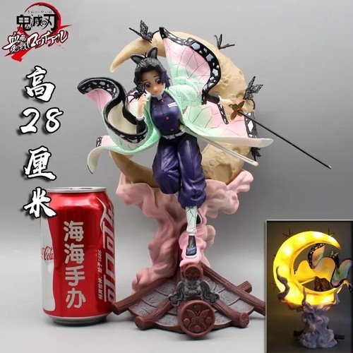 Demon Slayer Kochou Shinobu Anime Figure No Yaiba With LED Light Box U ...