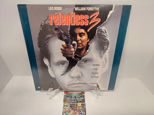 Relentless 3 Laserdisc LD Nice Shape NOT DVD | eBay
