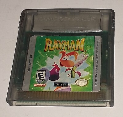 Rayman Nintendo Game Boy Color Cartridge Authentic Tested SAME DAY ...