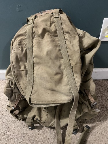 Original WW2 US ARMY M1942 Mountain Backpack Rucksack w/ Frame | eBay