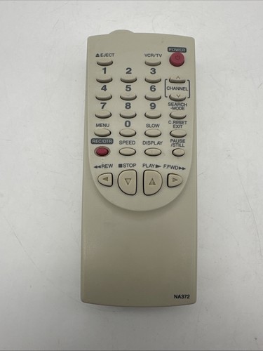 Emerson Funai NA372 VCR/TV Remote OEM NA376 NA362 EWV404 EWV603A ...