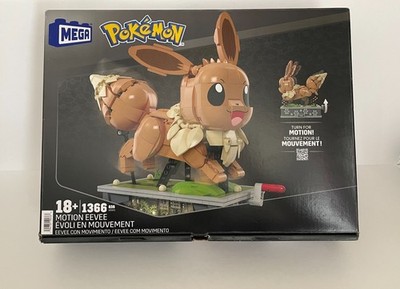 MEGA Pokémon Action Figure Building Set, Motion Eevee – Brand New ...