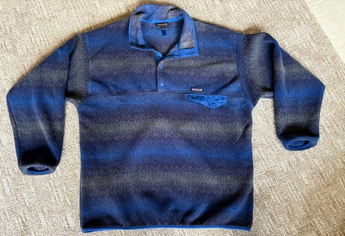 Patagonia Synchilla Jacket Mens XLarge Tan/Brown 2 Tone Fleece Pullover ...