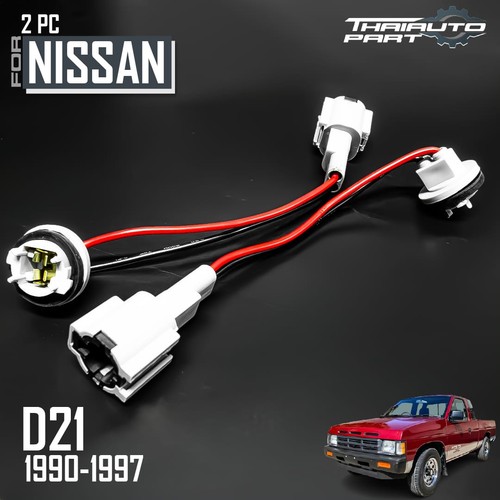 SOCKET HARNESS CORNER LAMP LIGHT 2 WIRING FOR NISSAN NAVARA D21 PICKUP ...