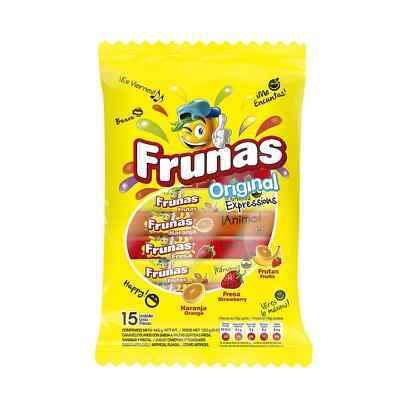 Colombia FRUNAS Candies Frunas expressions tube x 15 units x 120g | eBay