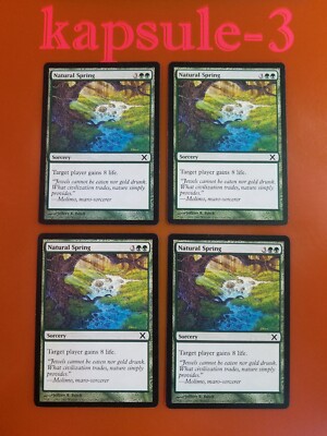 4x Natural Spring | 10th Edition | MTG Magic Cards | eBay