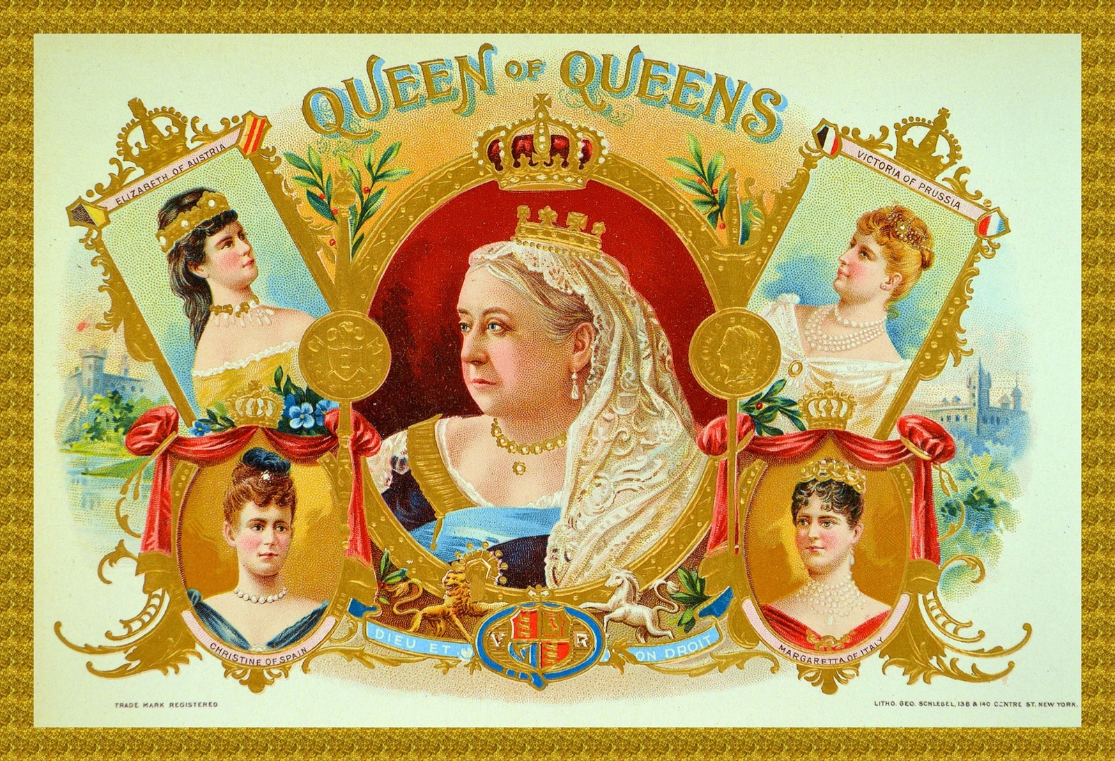 10891.Poster decoration.Home interior.Room wall design.England Queen ...