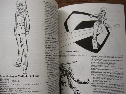 Robotech the Role-Playing Game Art Guide Book #95 | eBay