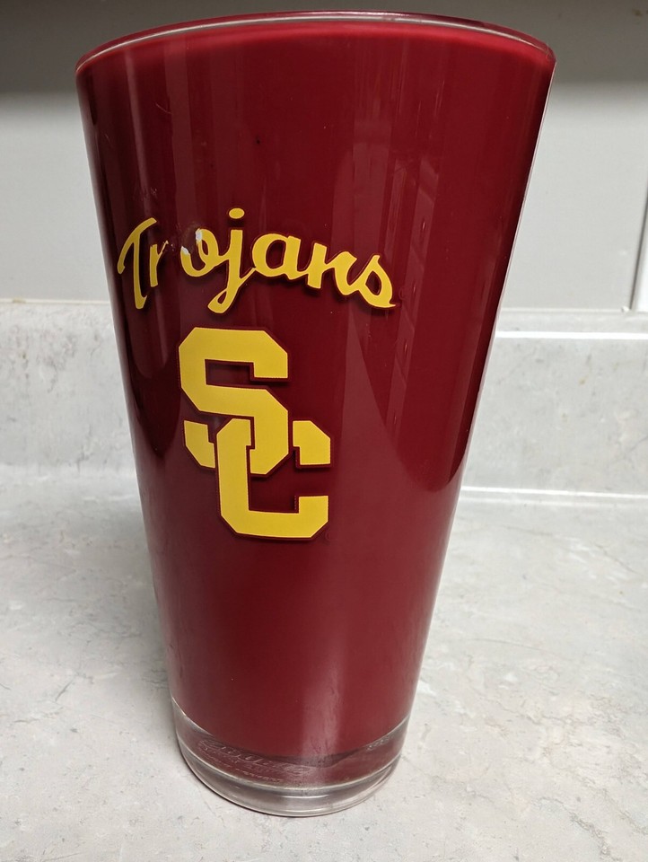 USC Trojans Drinking Glass Plastic | eBay