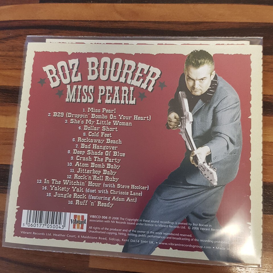 BOZ BOORER: Miss Pearl > EX/EX(CD) | eBay.de