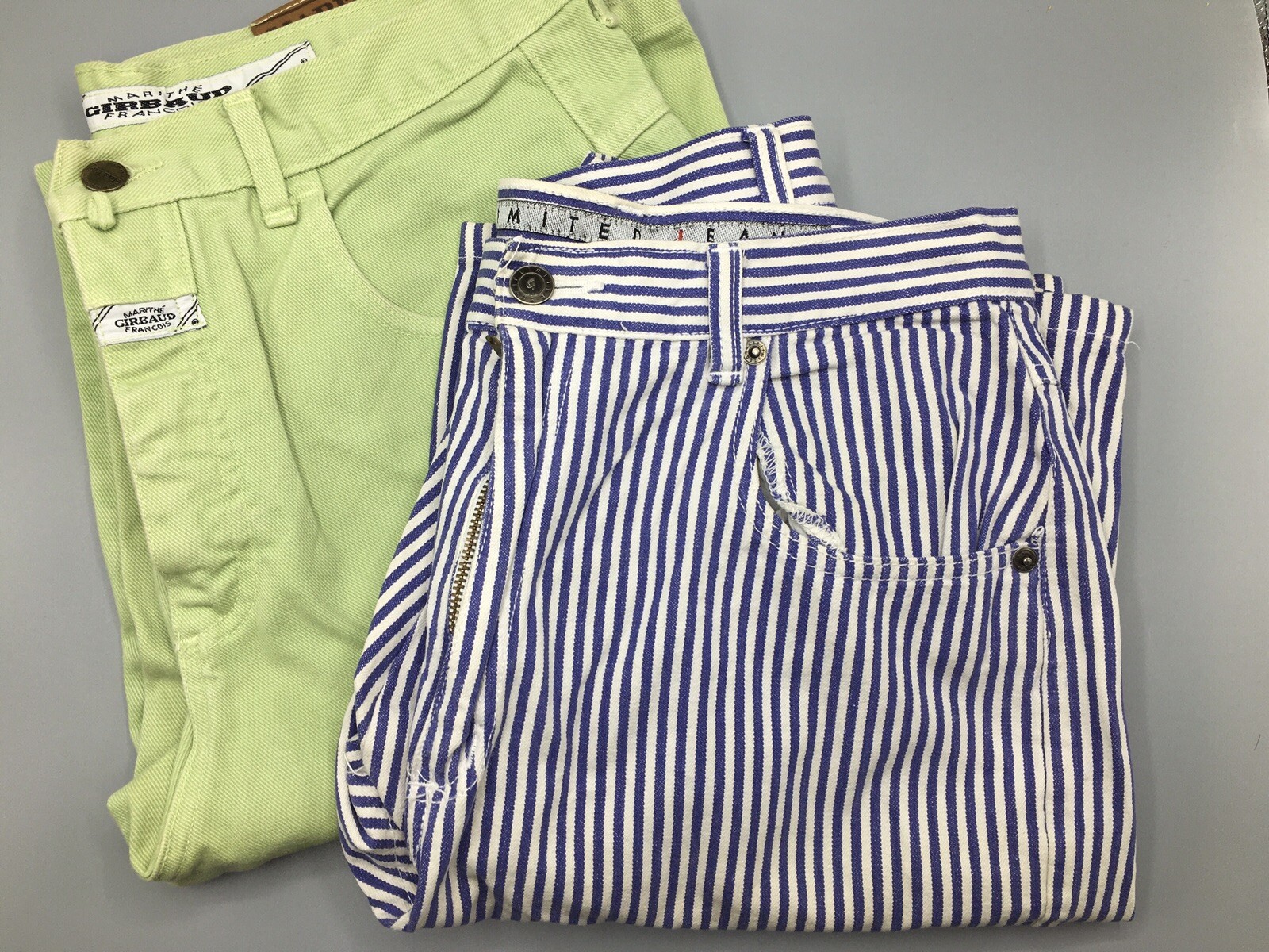 1990’s Vintage Women’s Jean Shorts. One Pair- Girbaud… - Gem