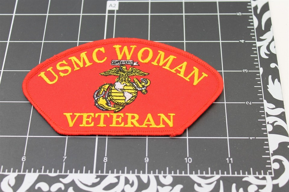 U.S. Marine Corps "USMC WOMAN WARRIOR" PATCH BRAND NEW IRON-ON U.S.M.C ...