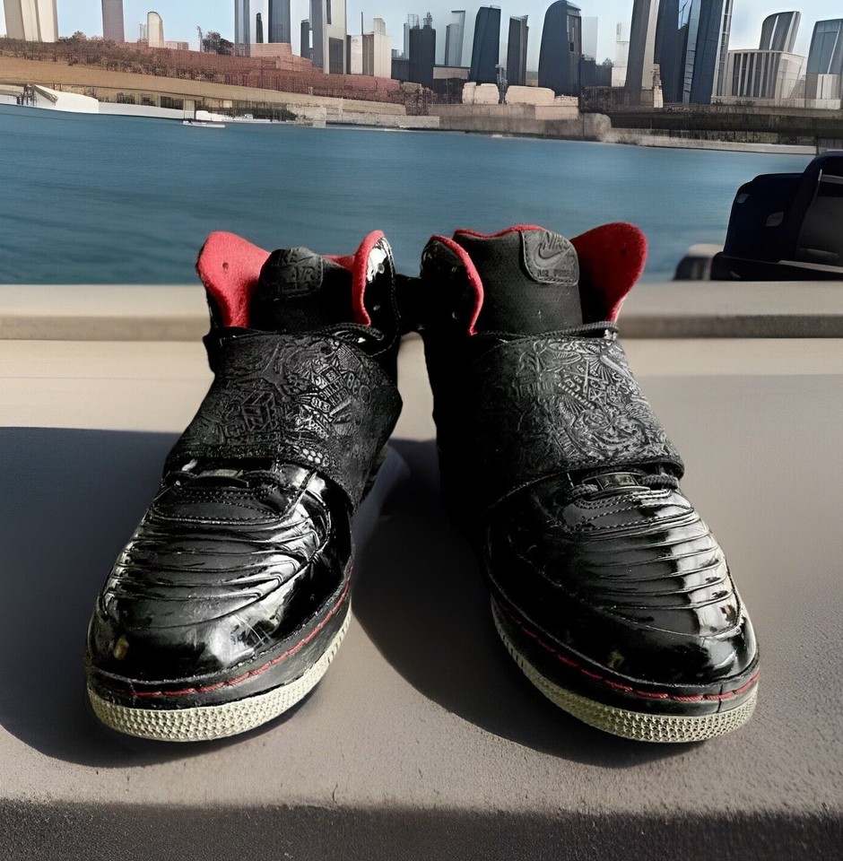 AIR JORDAN FUSION AJF 20 “BEST OF BOTH WORLDS” BLACK/RED MENS SIZE 11.5 ...