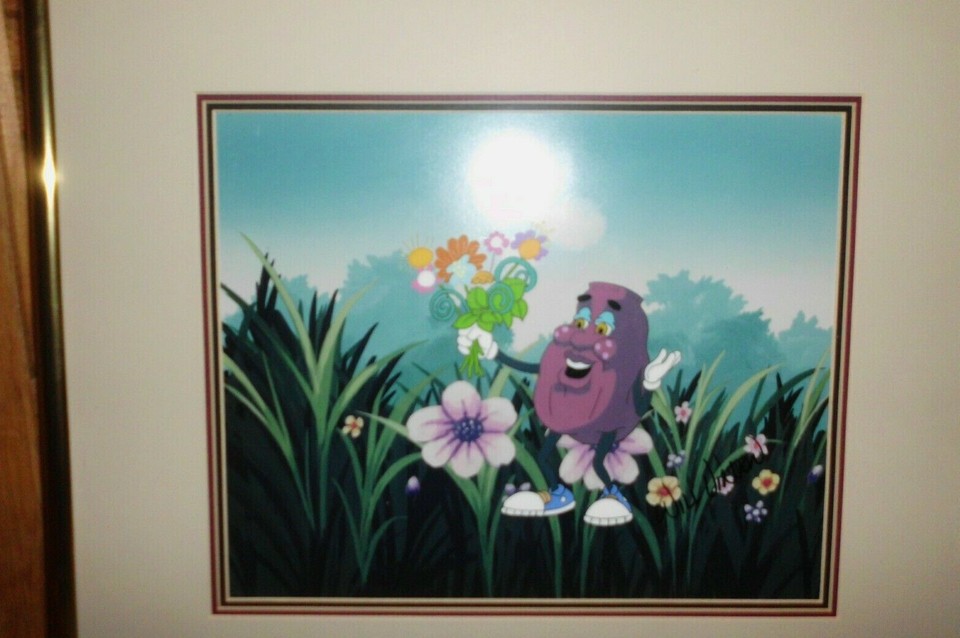 California Raisins Production Animation Cel - Signed Will Vinton | eBay