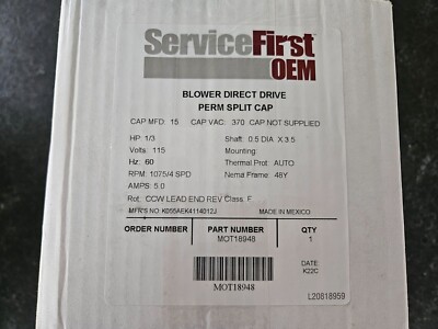 Motors - Direct Drive Blower Motor