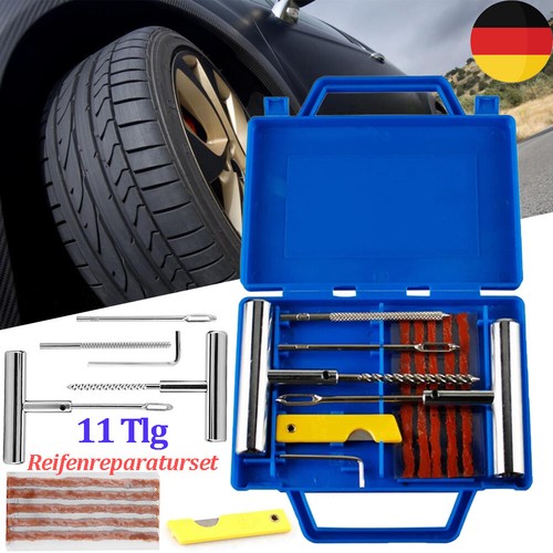 Auto Reifenreparatur Set Flicken Pannenset Satz Reifen Notfall ...