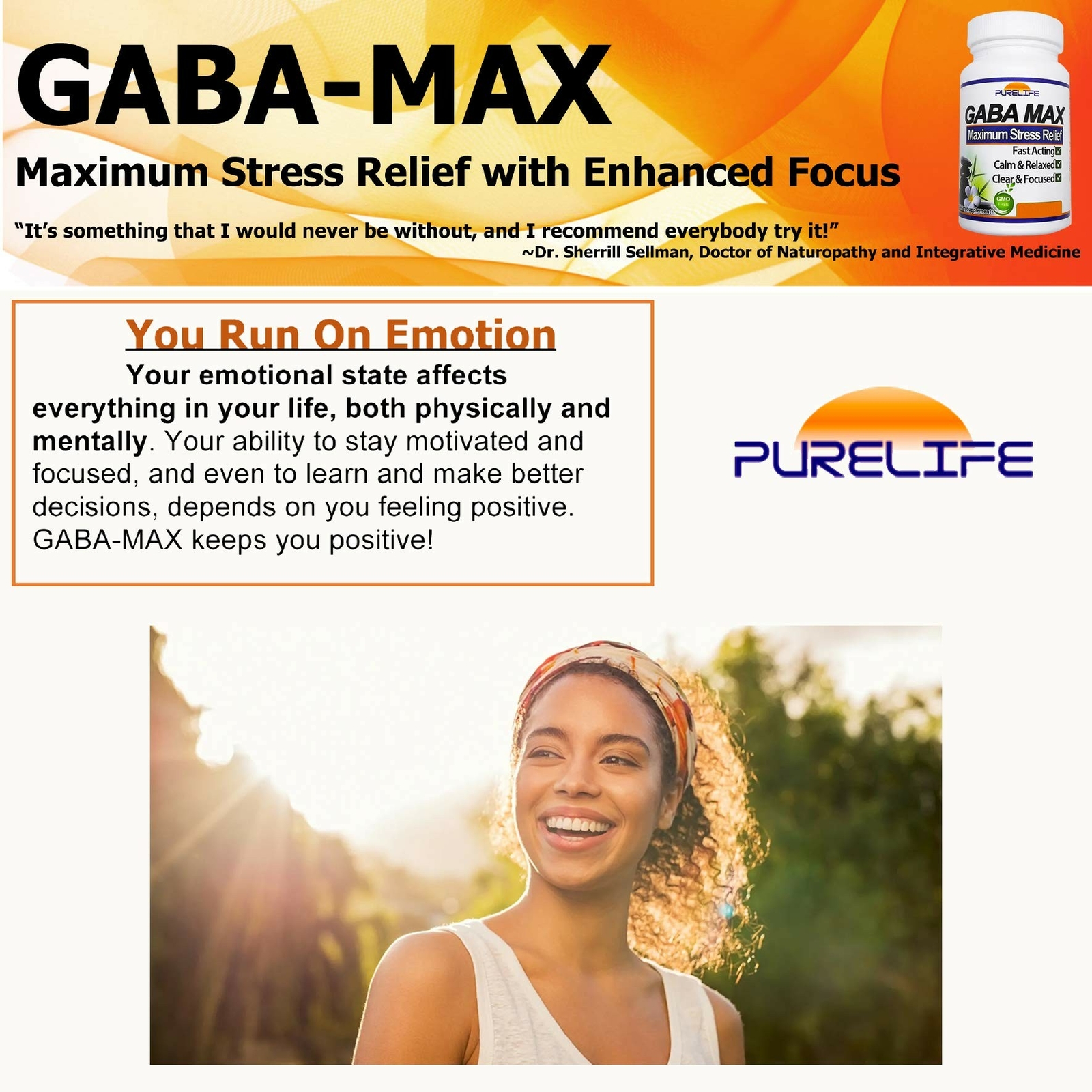 PureLife GabaMax 'Gabatrol Powder' – Fast Acting Stress Relief Powder ...