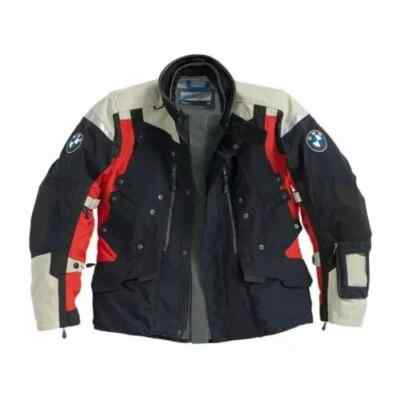 Motorrad Rallye Navy Blue/Red Jacket Men’s Motorcycle/Motorbike RIDE ...