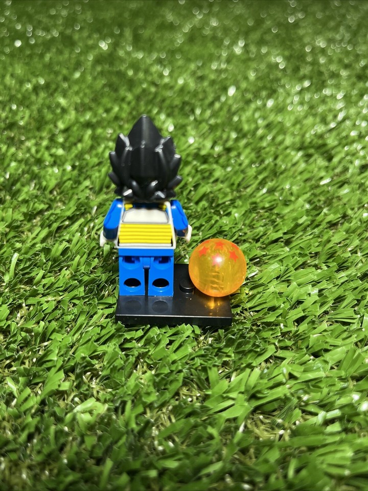 Lego Mini Figure Dragon Ball Z Vegeta With Dragon Ball! | eBay