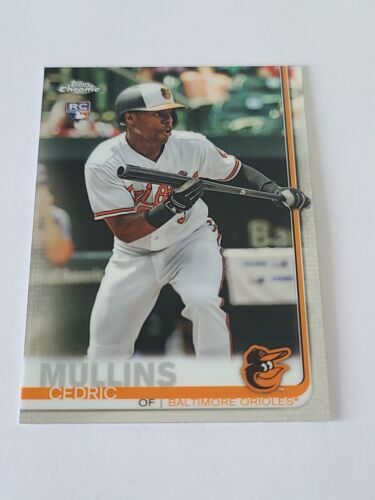 Cedric Mullins 2019 Topps Chrome rookie card Baltimore Orioles 1.00 ...