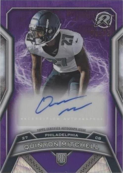 2024 Topps Resurgence - Resurgence Rookie Signatures Quinyon Mitchell # ...