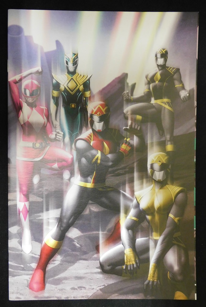 POWER RANGERS 1 BOOM VARIANT COMIC ONE-PER-STORE YOON PARROTT MORTARINO ...