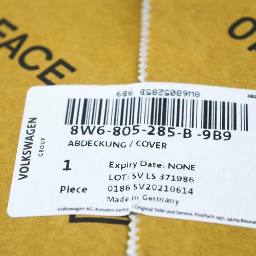 NEW AUDI A5 RS5 SPORTBACK 8W6 FRONT LEFT HEADLIGHT COVER 8W6805285B9B9 ...