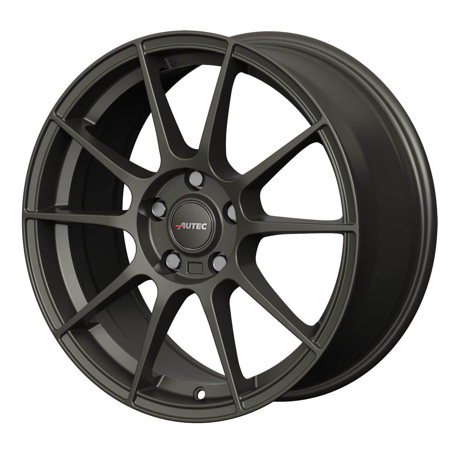 4 Autec WIZARD Winter Felgen 8x18 5x100 GUN für Toyota Avensis Celica ...