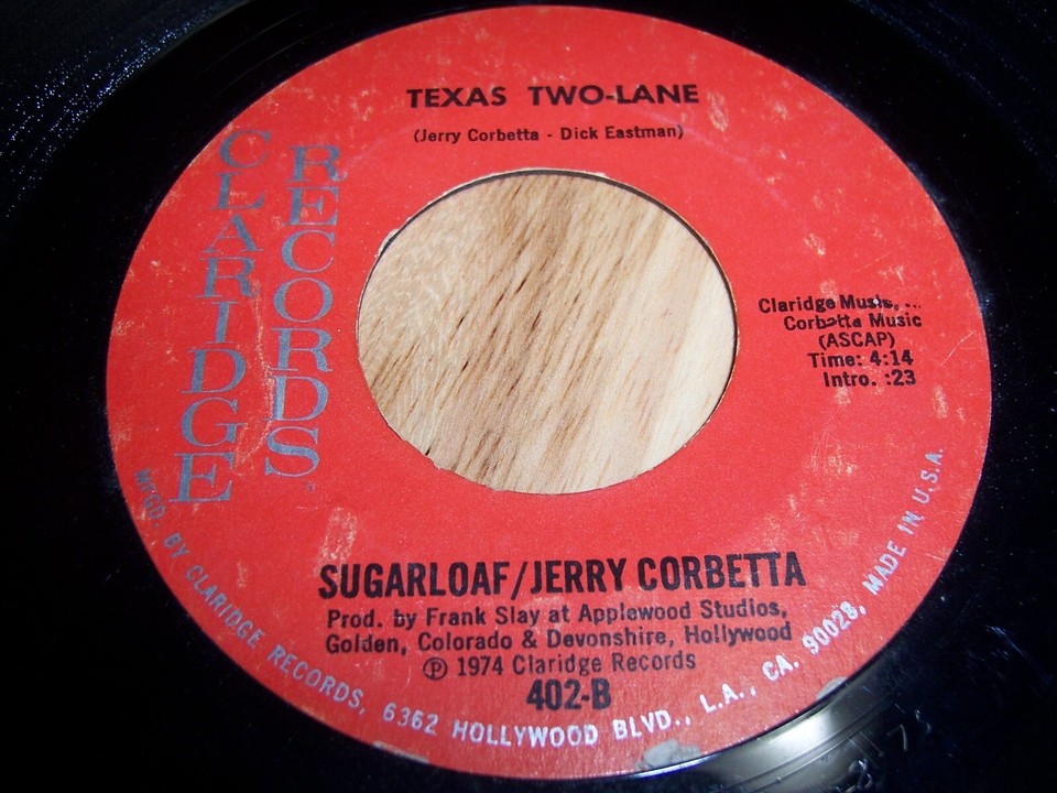 SUGARLOAF/JERRY CORBETTA- DON'T CALL US, WE'LL CALL YOU- 45RPM CLARIDGE ...
