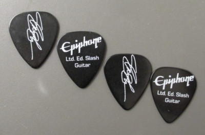 SLASH Guitar Picks FOUR (4) EPIPHONE - Guns n' Roses ! | eBay