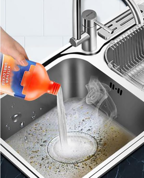 Pipeline Dredging Agent-Momeng Kitchen Unblocker, Powerful Pipe Dredge ...