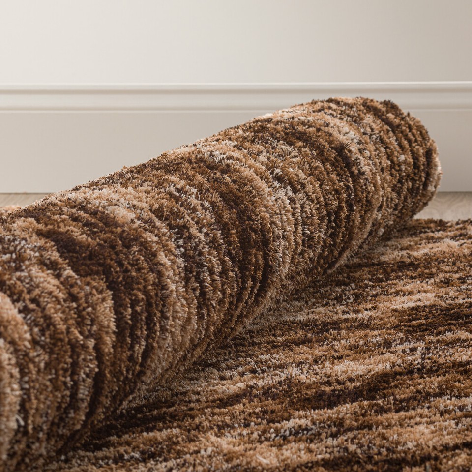 5x7 Dalyn Brown Geometric Diagonal Chevrons Area Rug VT1 - Aprx 5' x 7 ...