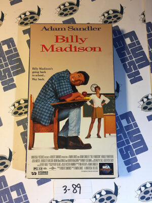 Adam Sandler Billy Madison VHS (1995) [389] 96898239530| eBay