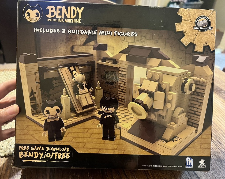 Bendy and the Ink Machine (Ink Machine Room) Buildable Scene Set ...
