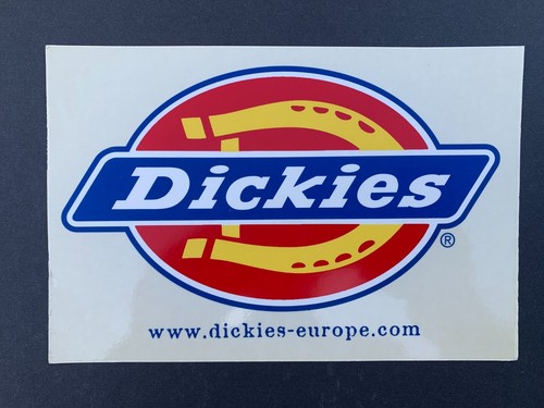 Autocollant DICKIES Europe WORKWEAR Overalls TEXAS USA vintage Sticker ...