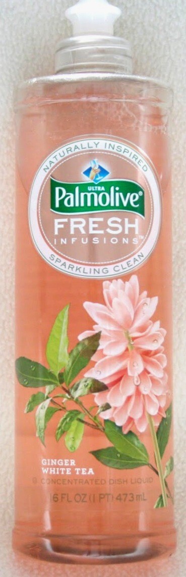 Palmolive Fresh Infusions GINGER WHITE TEA 16 fl oz Dish Soap | eBay