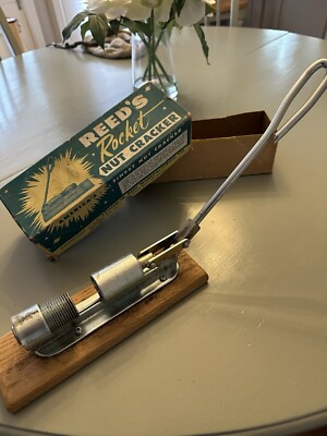 Reed's Rocket Nut Cracker with original box Model R-300 Vintage | eBay