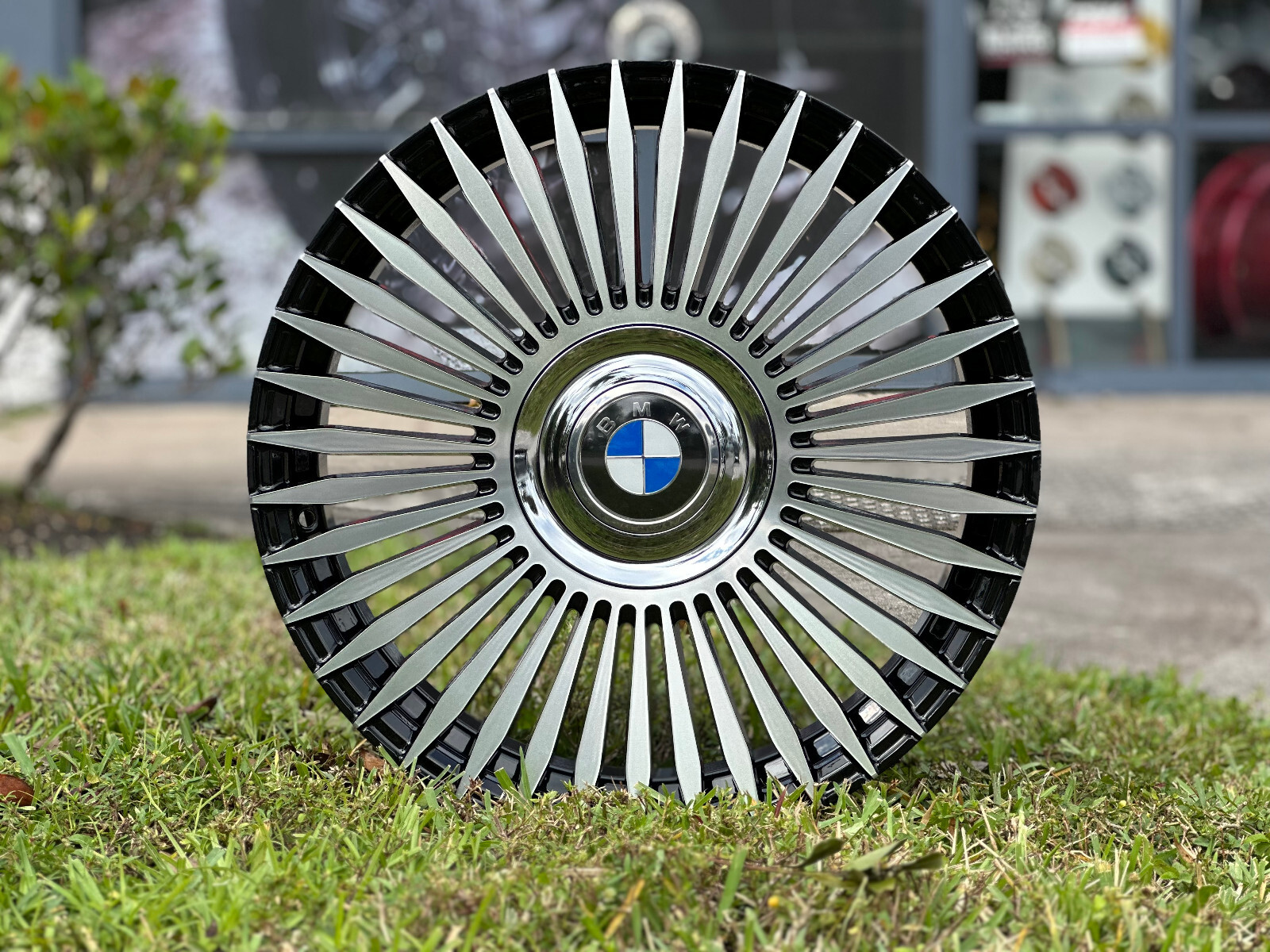 26" MADISON FROST 030 BLACK MACHINED FACE 5 LUG WHEELS AND TIRES ...