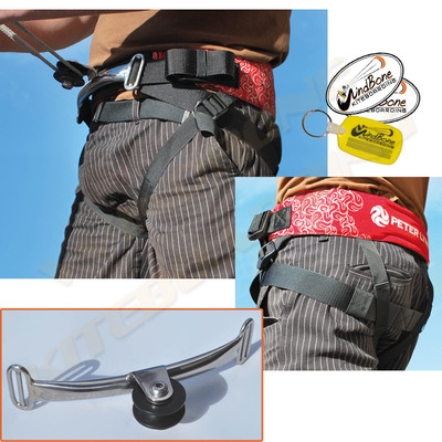 Peter Lynn Base Adjustable Power Kite Harness Challenger Wheel ...