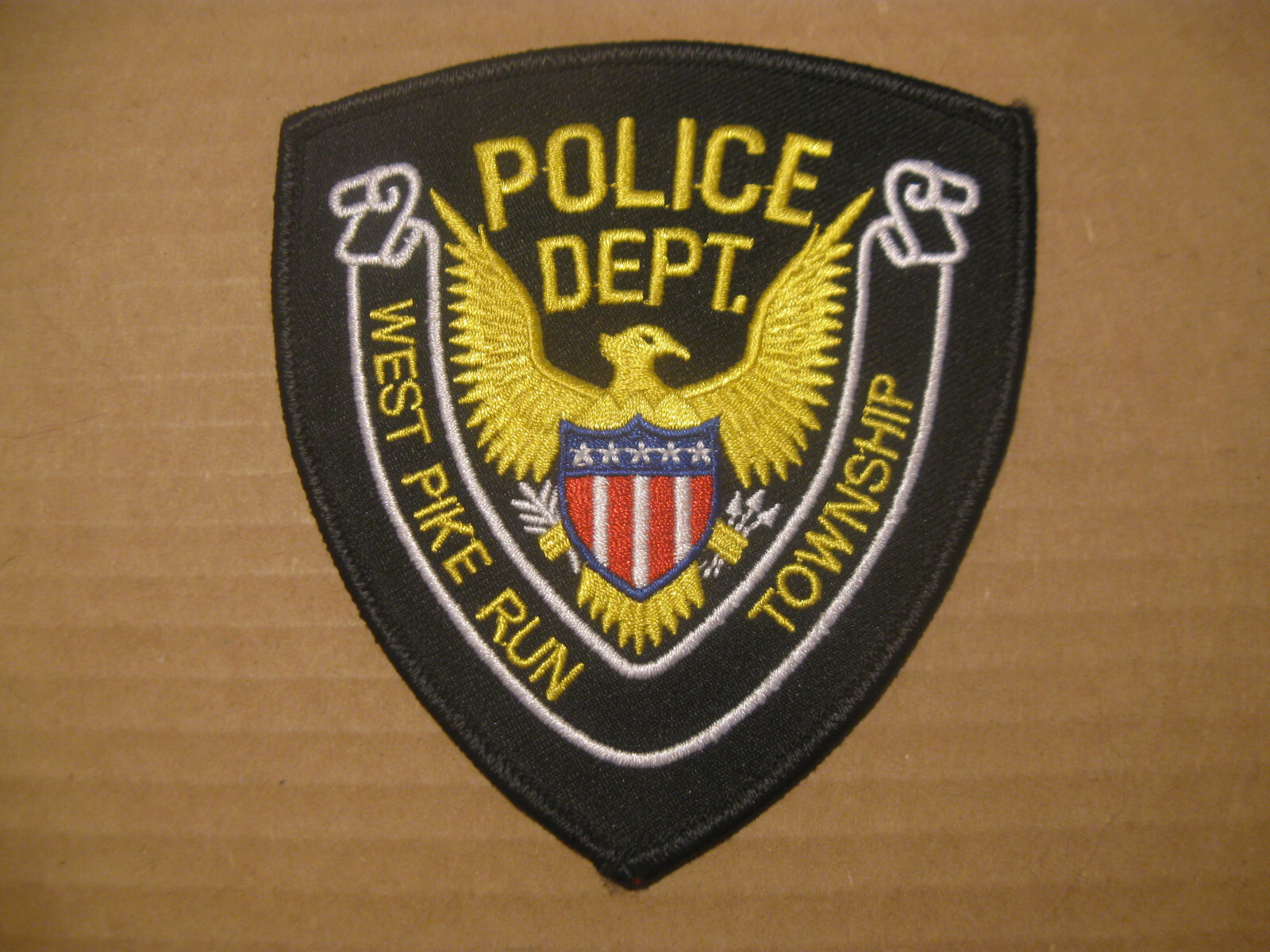 WEST PIKE RUN PENNSYLVANIA POLICE PATCH (STOCK EAGLE) | eBay