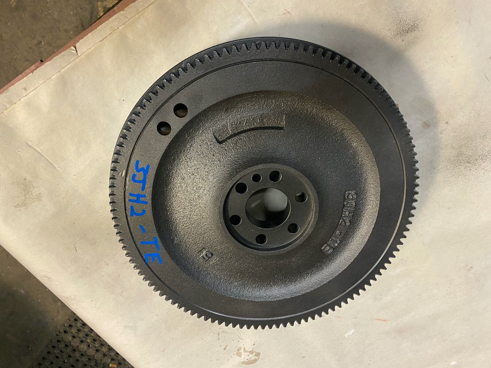 Yanmar 3JH2-TE Flywheel 12" diameter for 3 Cyl Marine Diesel. | eBay