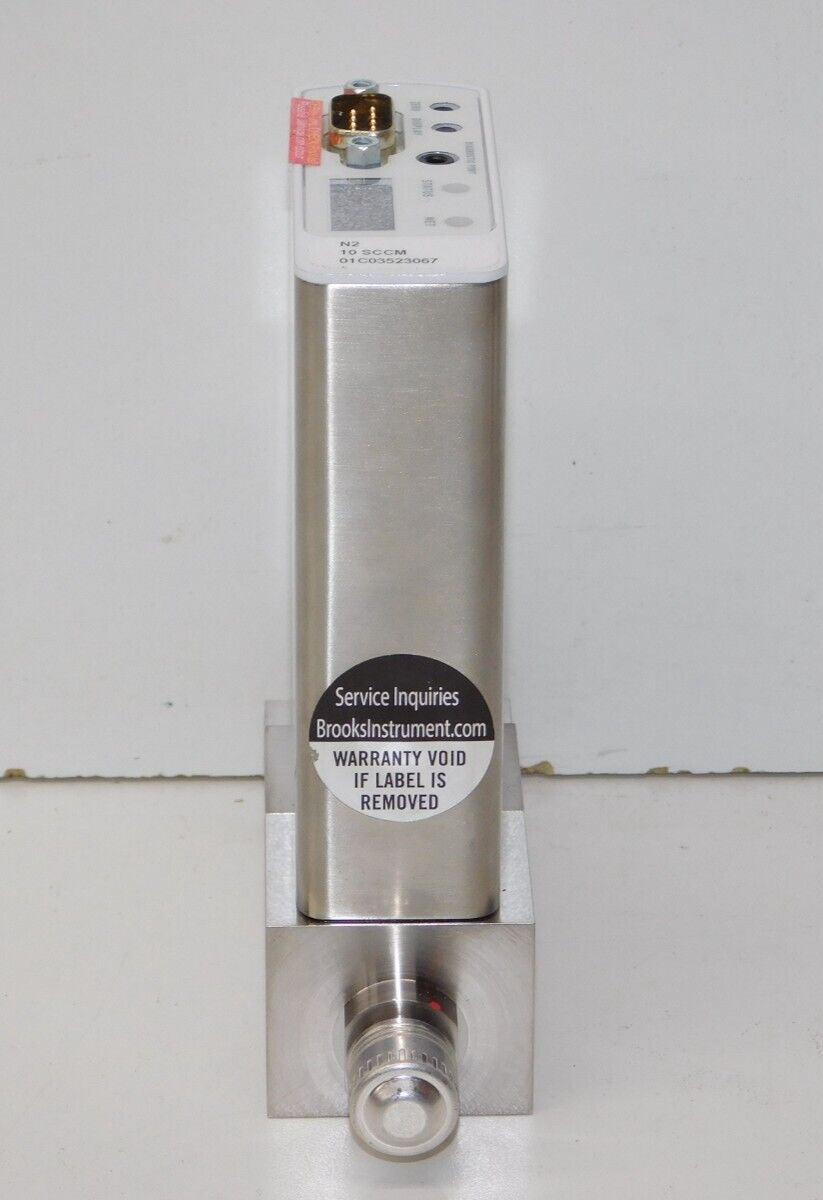 Brooks GF120X-909480 Thermal MFC Mass Flow Controller N2 Nitrogen 10 ...