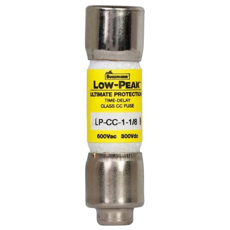 10pcs time-delay fuse Bussmann LP-CC-1-1/8 LPCC-1-1/8 1.125A 600Vac | eBay
