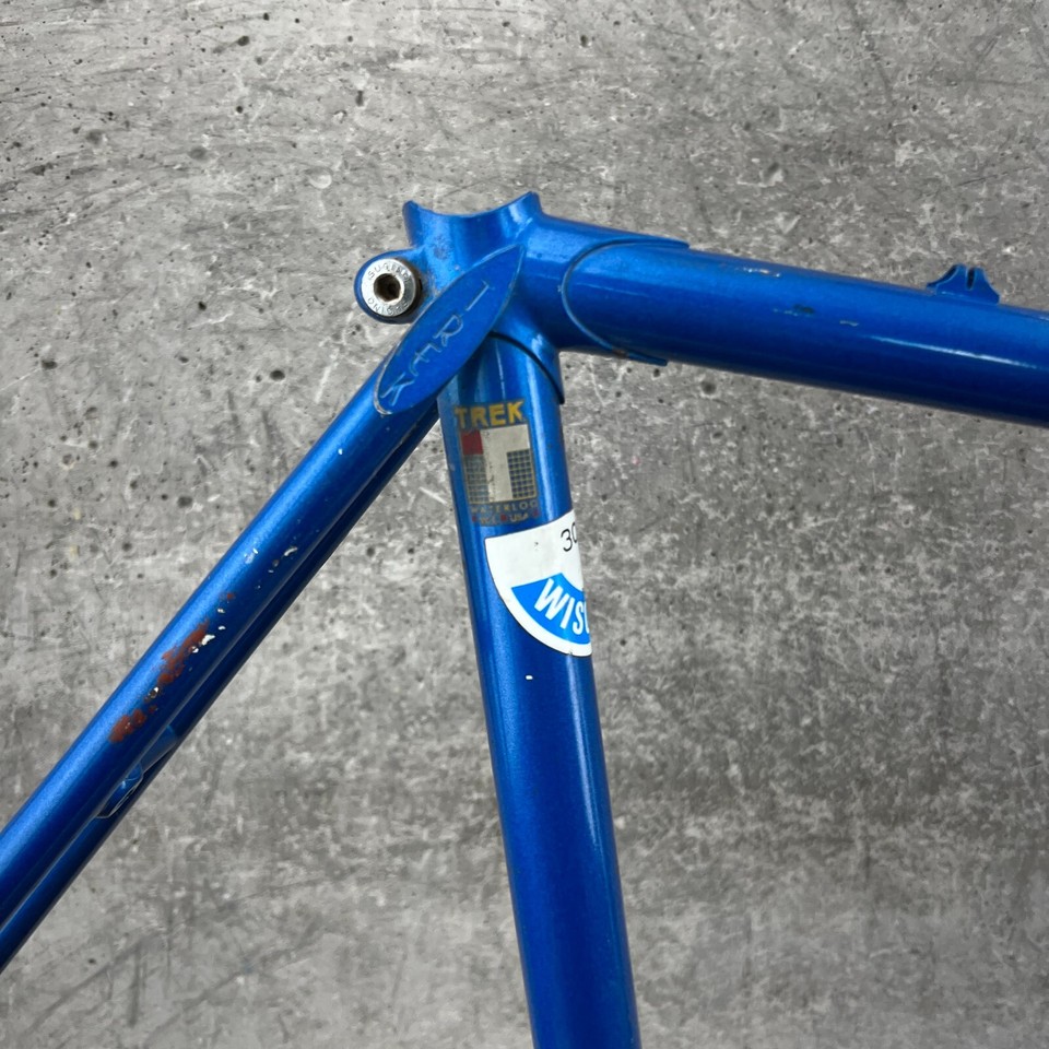 Vintage Trek 510 Frame Set 57 cm 22 USA Reynolds 501 27" Lugged 1980s ...