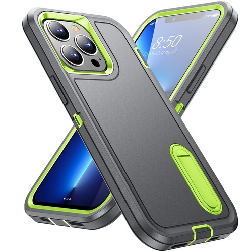 Coque Verte Renforcée pour iPhone 16 Pro Max - Protection Silicone et ...