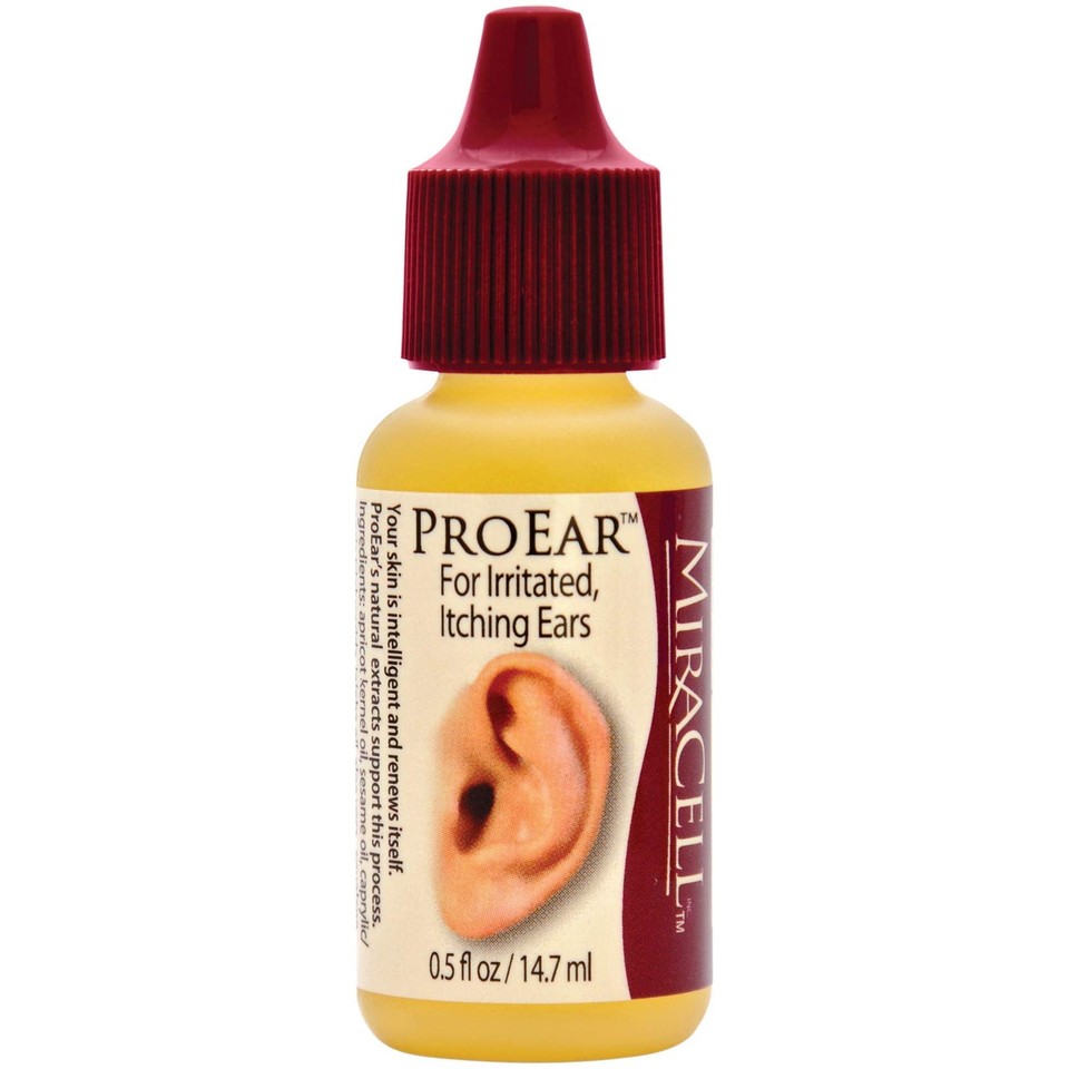 ProEar, Ear Drops for Itchy Ears, Ear Wax Softener, Clogged Ears, Dry ...